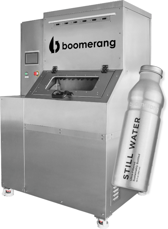 Boomerang Water | On-Site Sustainable Water Bottling